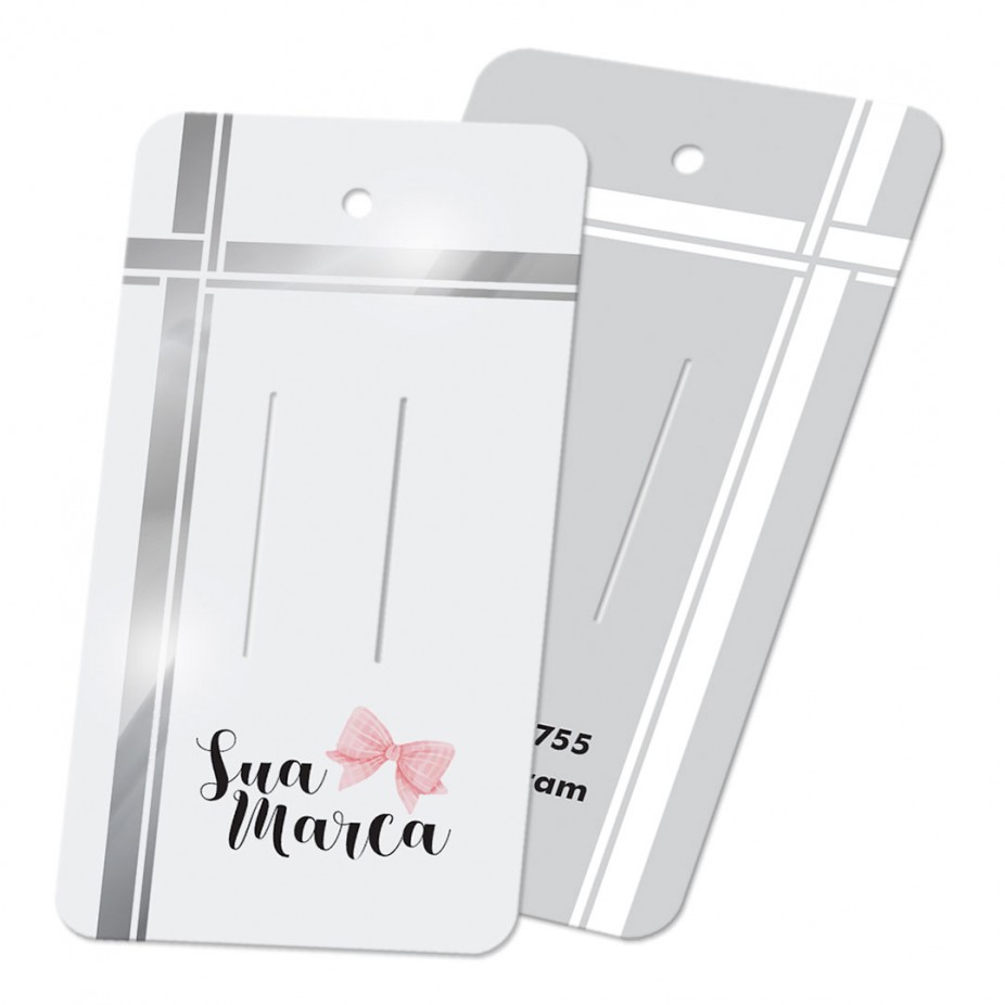 tag com hot stamping